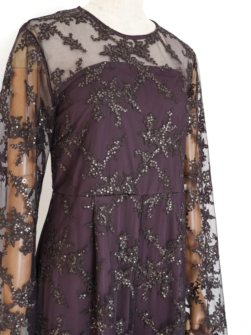 Ameri VINTAGE（アメリ ヴィンテージ）SOANGLE LACE ROMPERS（ブラウン/S） | ブランドドレスのレンタルドレスショップHELLO-結婚式・二次会・パーティー・お ...